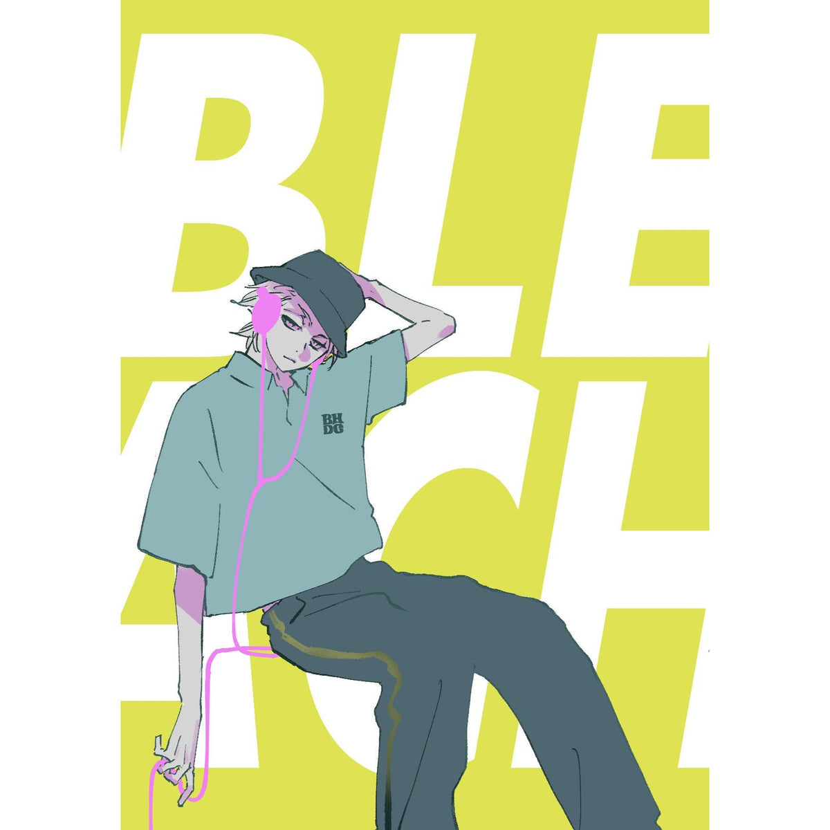 Transparent poster Koji Asai Brave 2 (Bleach)– JapanResell